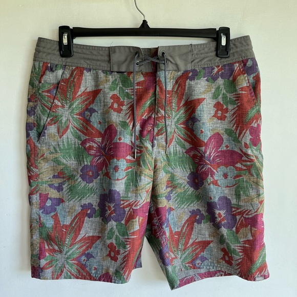 Vans | Swim | Vans Deck Sliders Surfing Trunks Men 34 Gray With ...